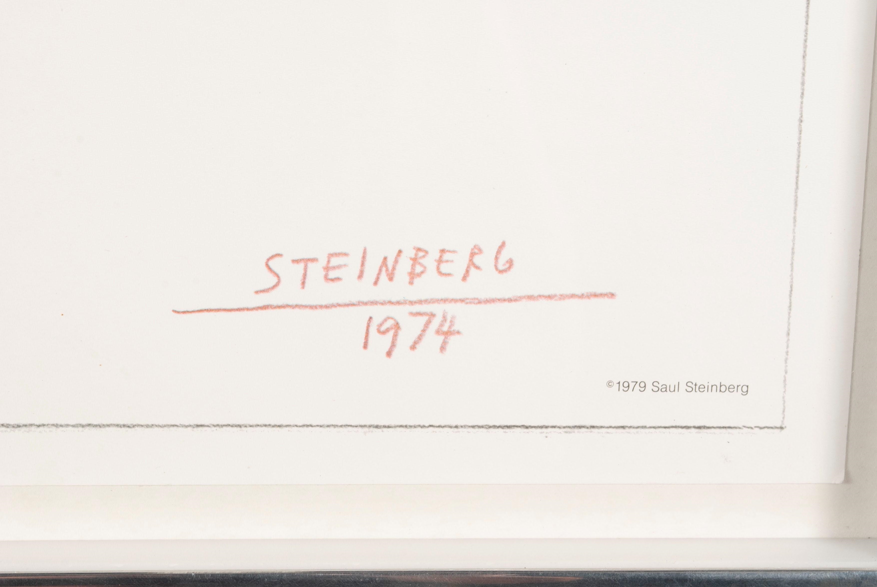 Saul Steinberg | Guild Hall Museum | MutualArt