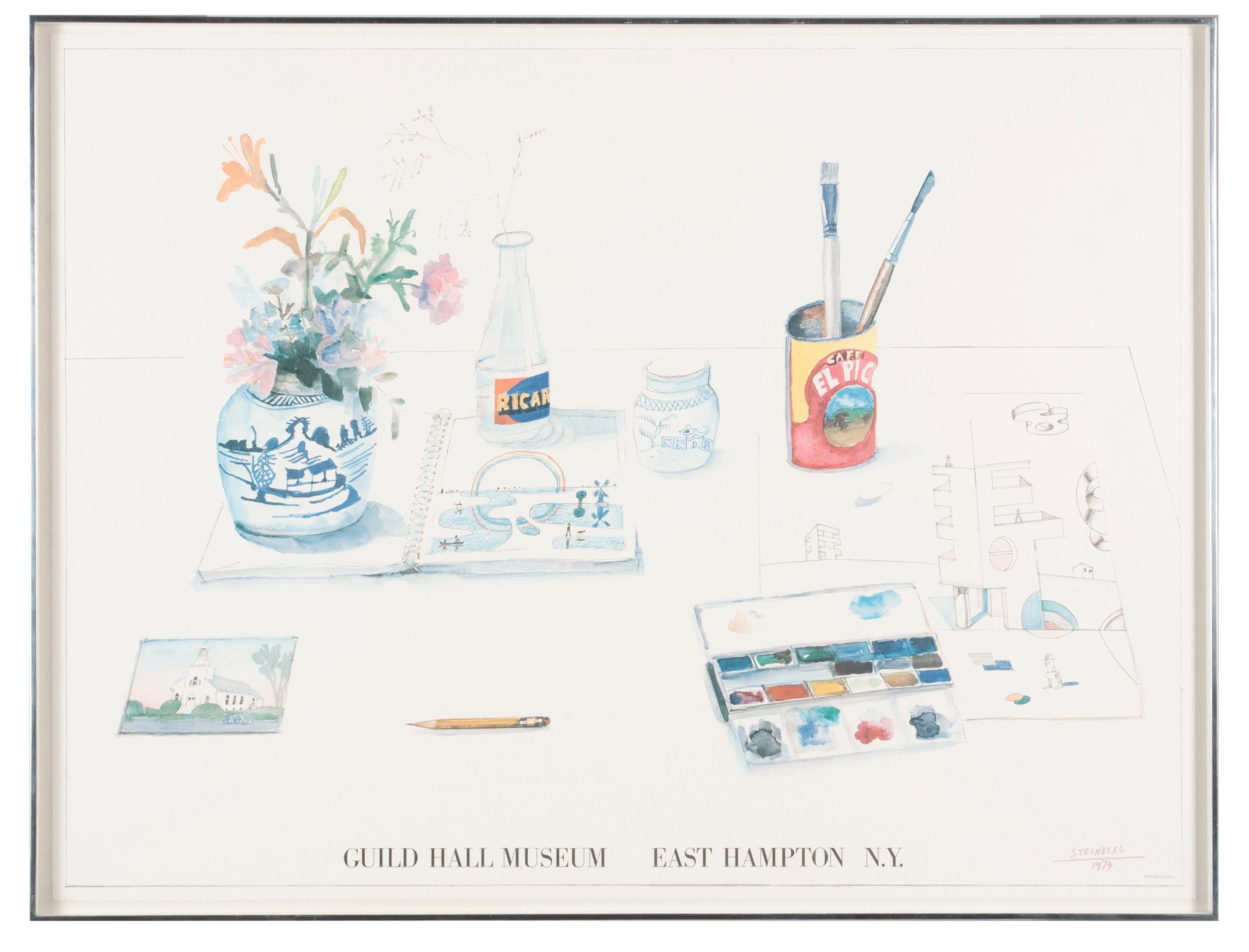 Saul Steinberg | Guild Hall Museum | MutualArt