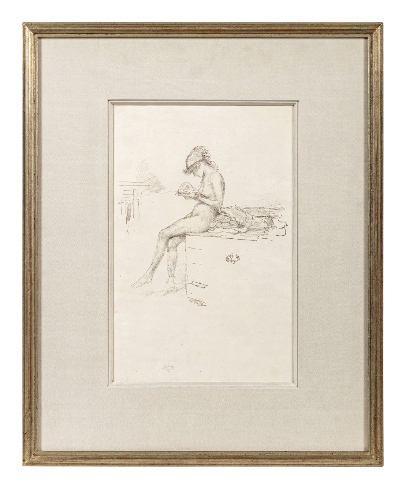James Abbott McNeill Whistler | The Little Nude Model | MutualArt