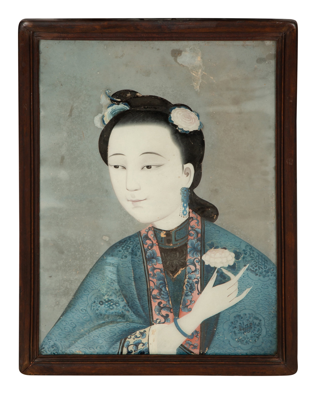 Chinese School, 19th Century | Two Chinese Reverse Paintings on Glass ...
