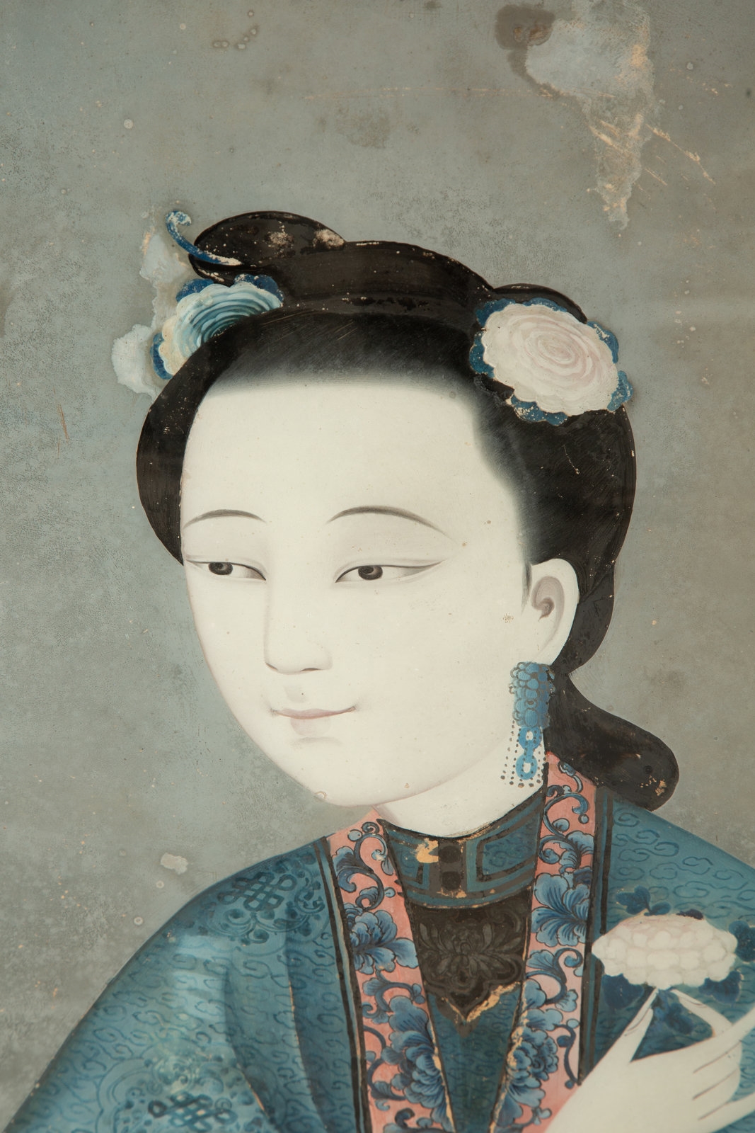 Chinese School, 19th Century | Two Chinese Reverse Paintings on Glass ...