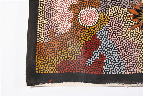 Clifford Possum Tjapaltjarri Perentie Dreaming C 1986 MutualArt