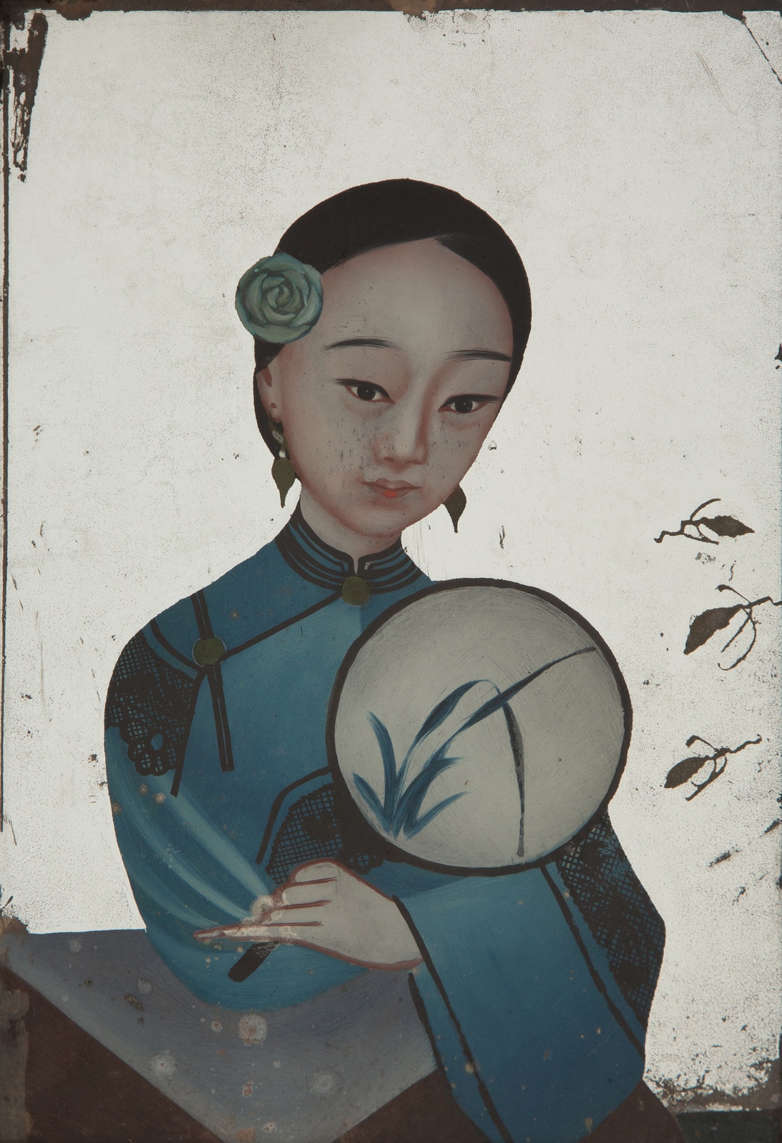 Chinese School, 19th Century | Two Chinese Reverse Paintings on Glass ...
