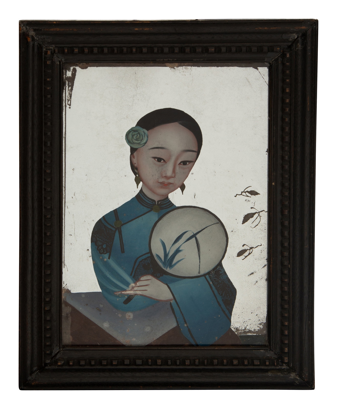 Chinese School, 19th Century | Two Chinese Reverse Paintings on Glass ...
