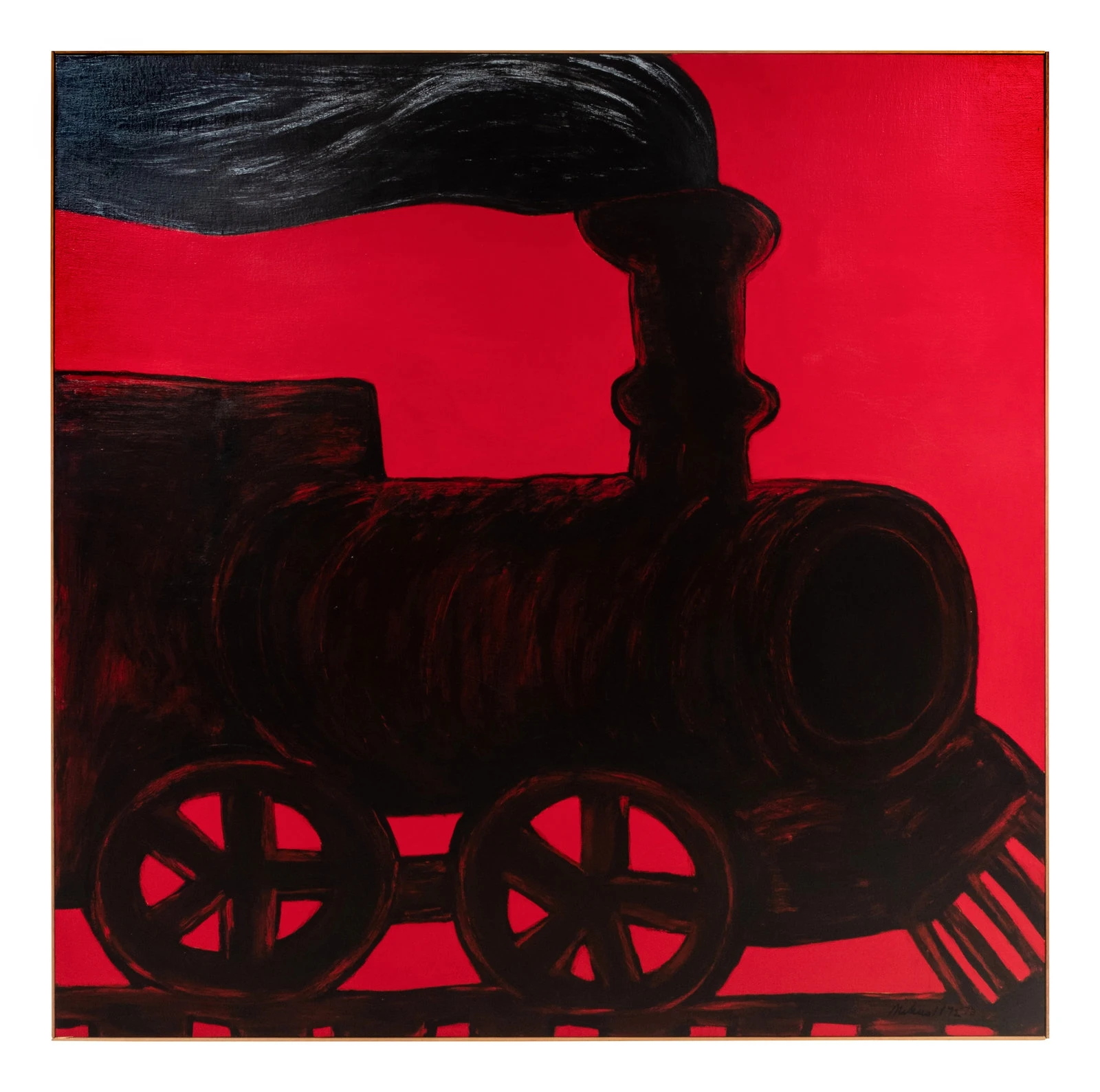 Eleanore Mikus | The Red Barn Train | MutualArt