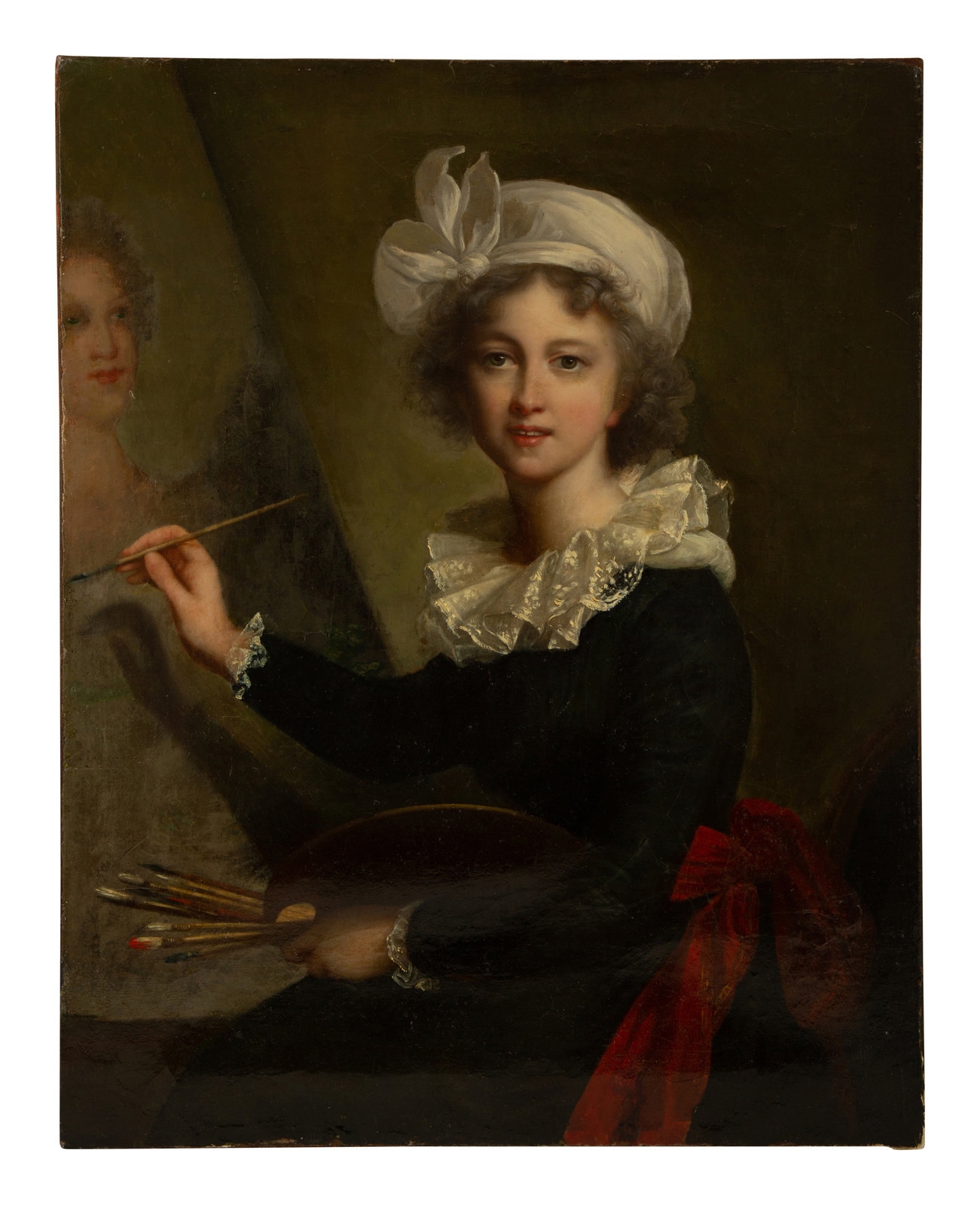 Élisabeth Vigée Le Brun | Self-Portrait at the Easel | MutualArt