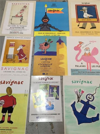 Raymond Savignac | D'après Raymond SAVIGNAC Savignac à Honfleur ...