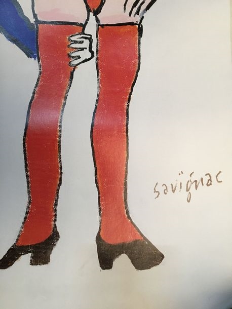 Raymond Savignac | D'après Raymond SAVIGNAC Le nouveau salon des Cent ...