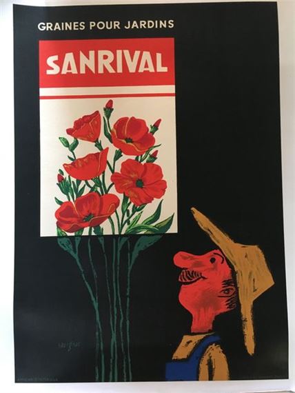Raymond Savignac | D'après Raymond SAVIGNAC Graines Sanrival ; Graines ...