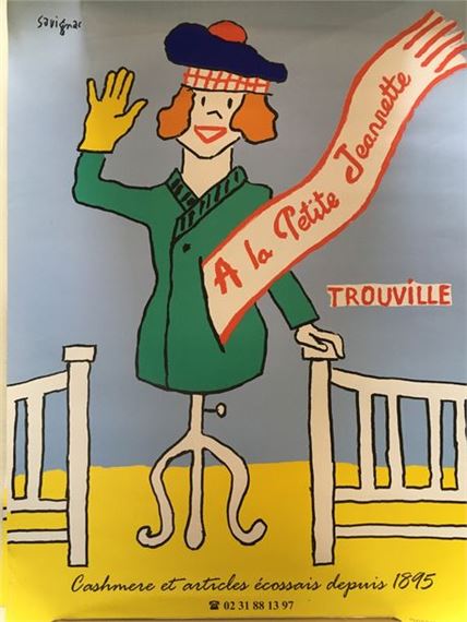 Raymond Savignac | D'après Raymond SAVIGNAC A la petite Jeannette ...