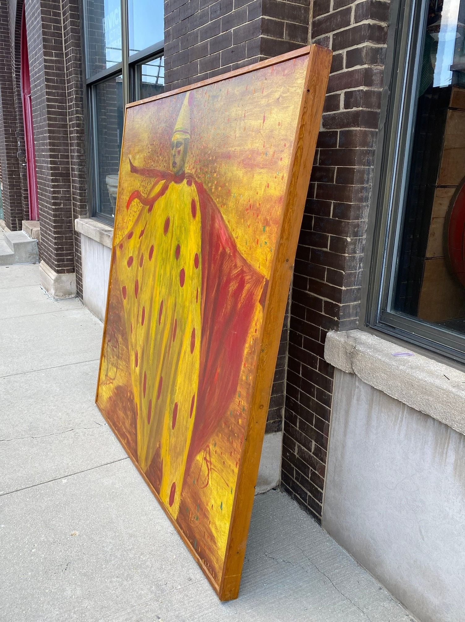 Chuck Walker | Wall Size Original CHUCK WALKER Oil on Canvas Titled The ...