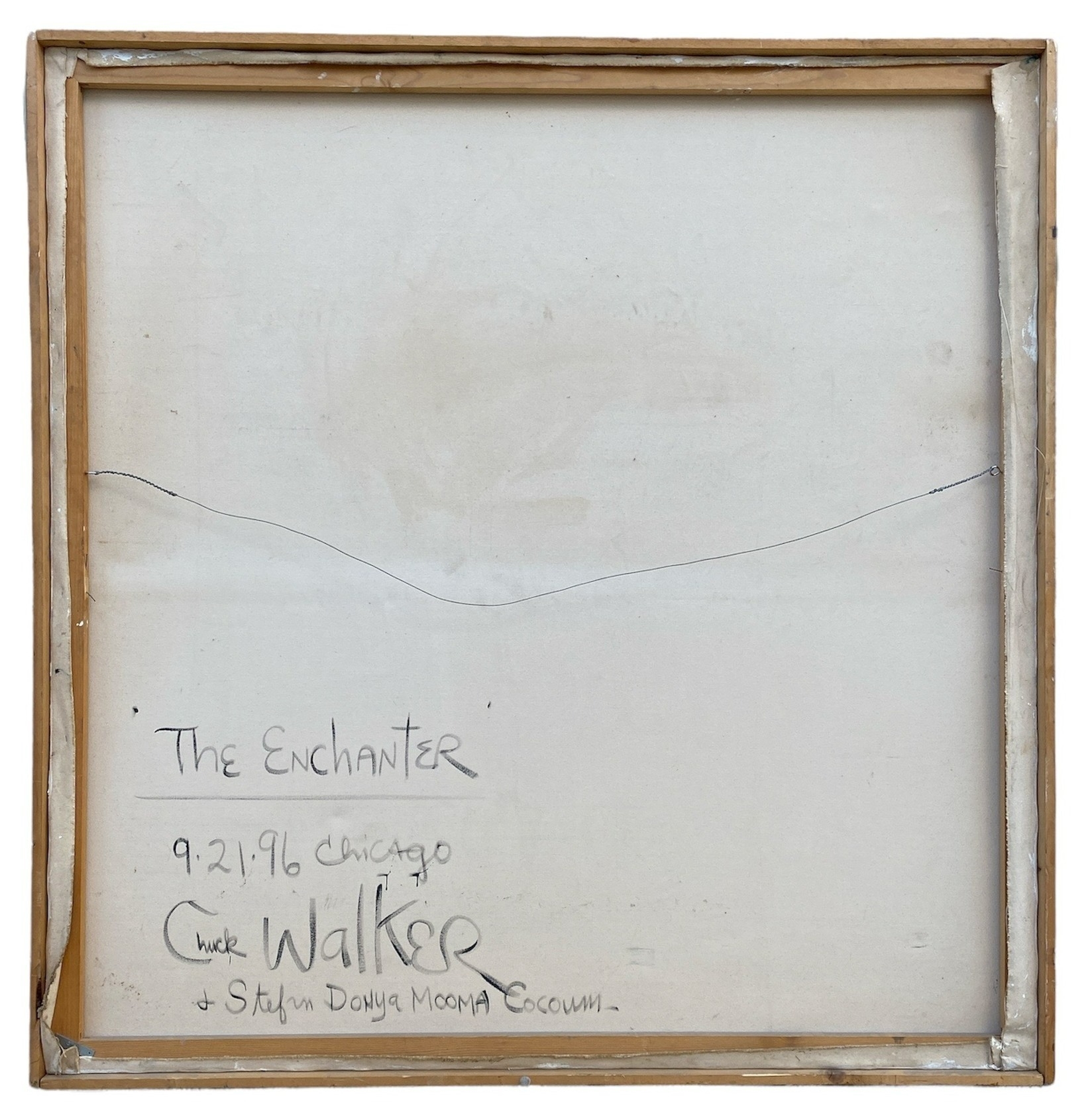 Chuck Walker | Wall Size Original CHUCK WALKER Oil on Canvas Titled The ...