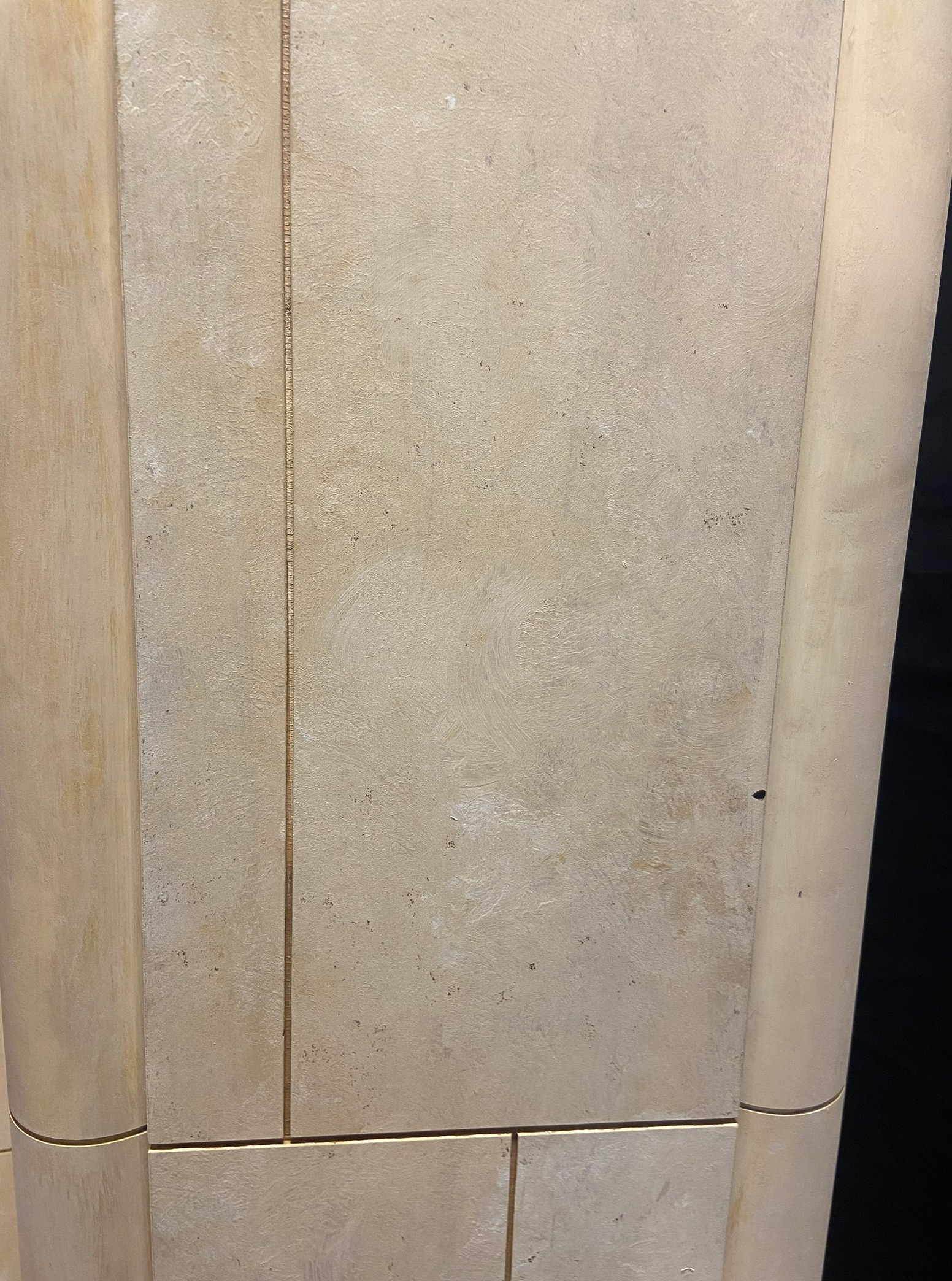 Art Deco School, 20th Century | Pair Tall Art Deco Wood Plinths | MutualArt