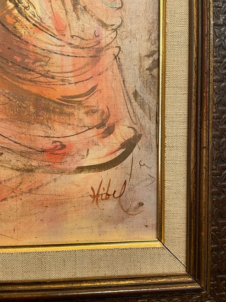 Edna Hibel | EDNA HIBEL Lithograph and Oil Painting ELSA & BABY | MutualArt