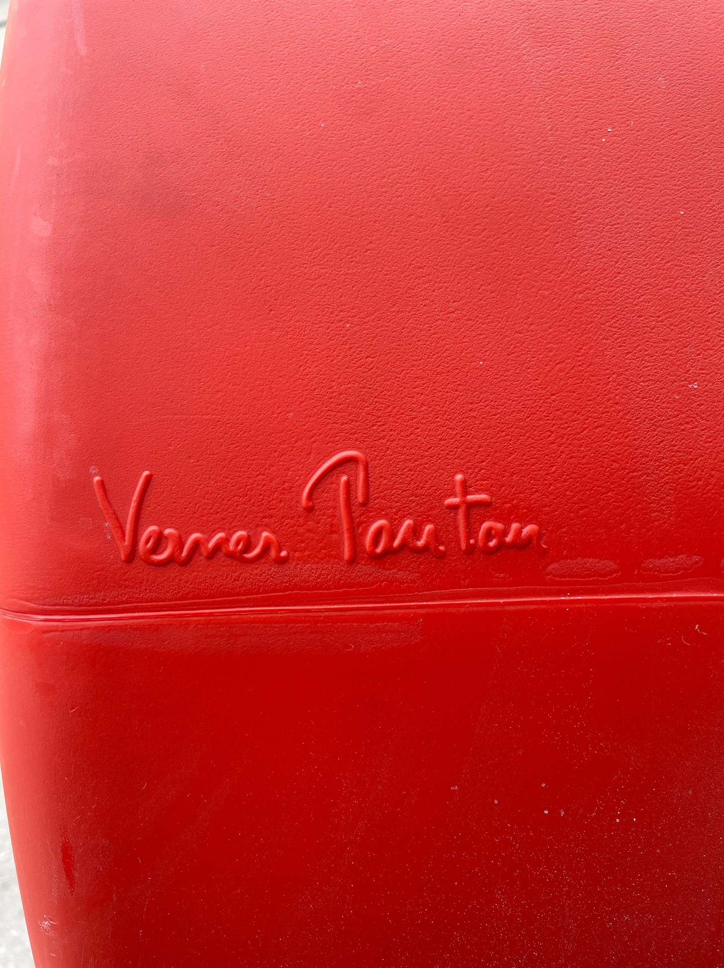 Verner Panton | VERNER PANTON Phantom Chair by Innovation Orange ...