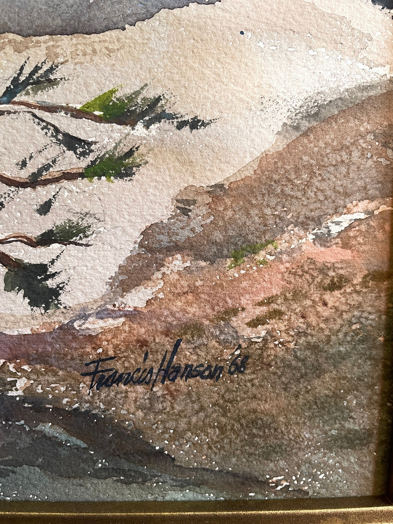 Howell Wilson | Three Vintage Paintings Treescapes | MutualArt