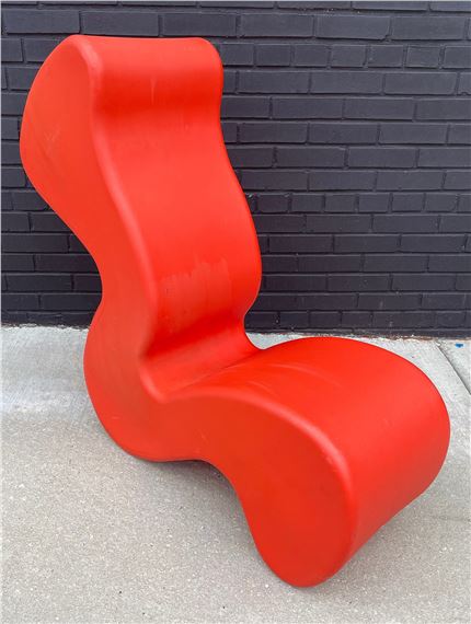 Verner Panton | VERNER PANTON Phantom Chair by Innovation Orange ...