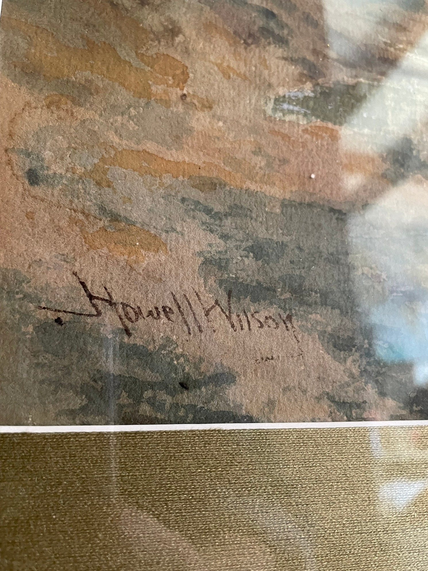 Howell Wilson | Three Vintage Paintings Treescapes | MutualArt