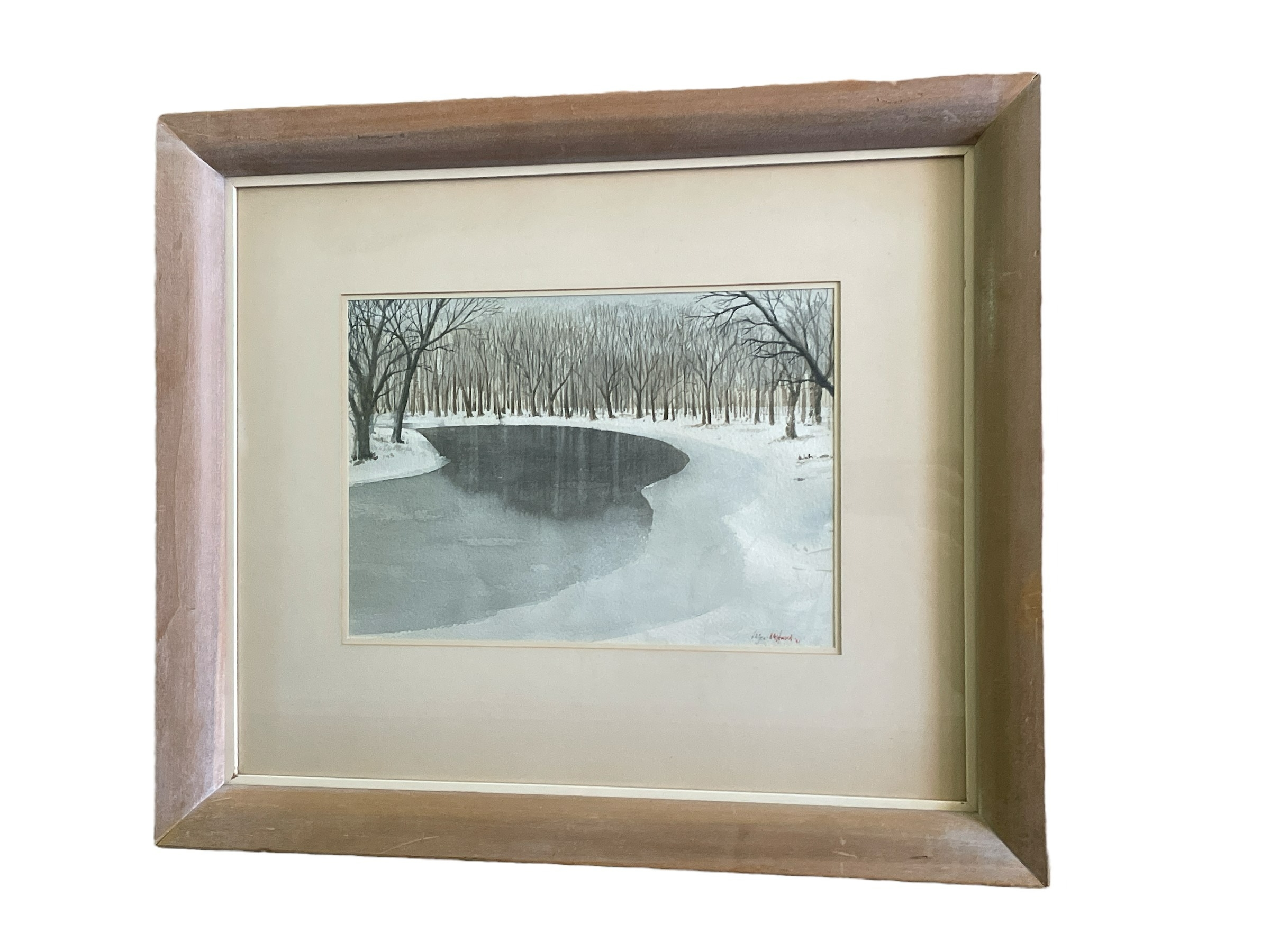 Howell Wilson | Three Vintage Paintings Treescapes | MutualArt