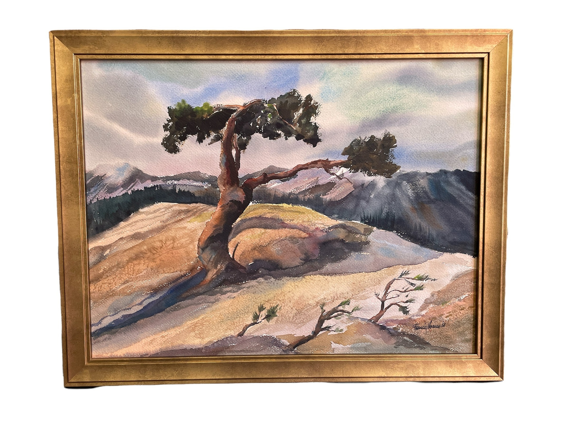 Howell Wilson | Three Vintage Paintings Treescapes | MutualArt