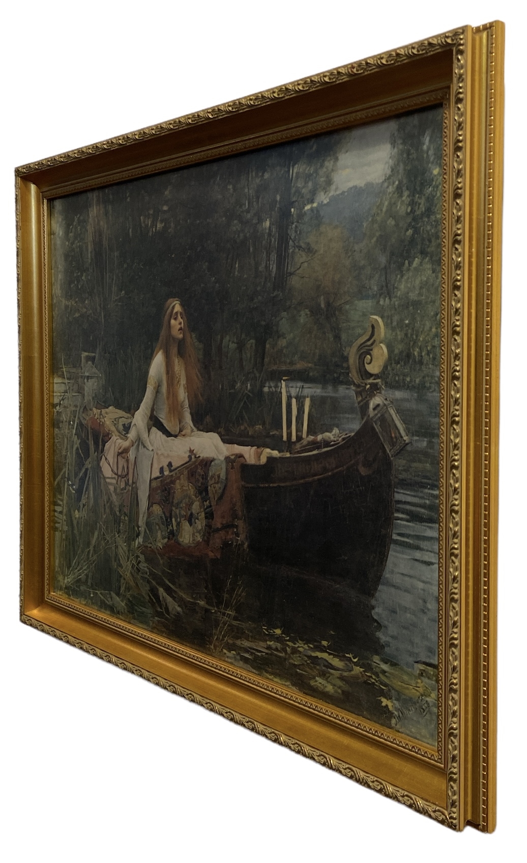 John William Waterhouse | JOHN WILLIAM WATERHOUSE Lady of Shalott ...