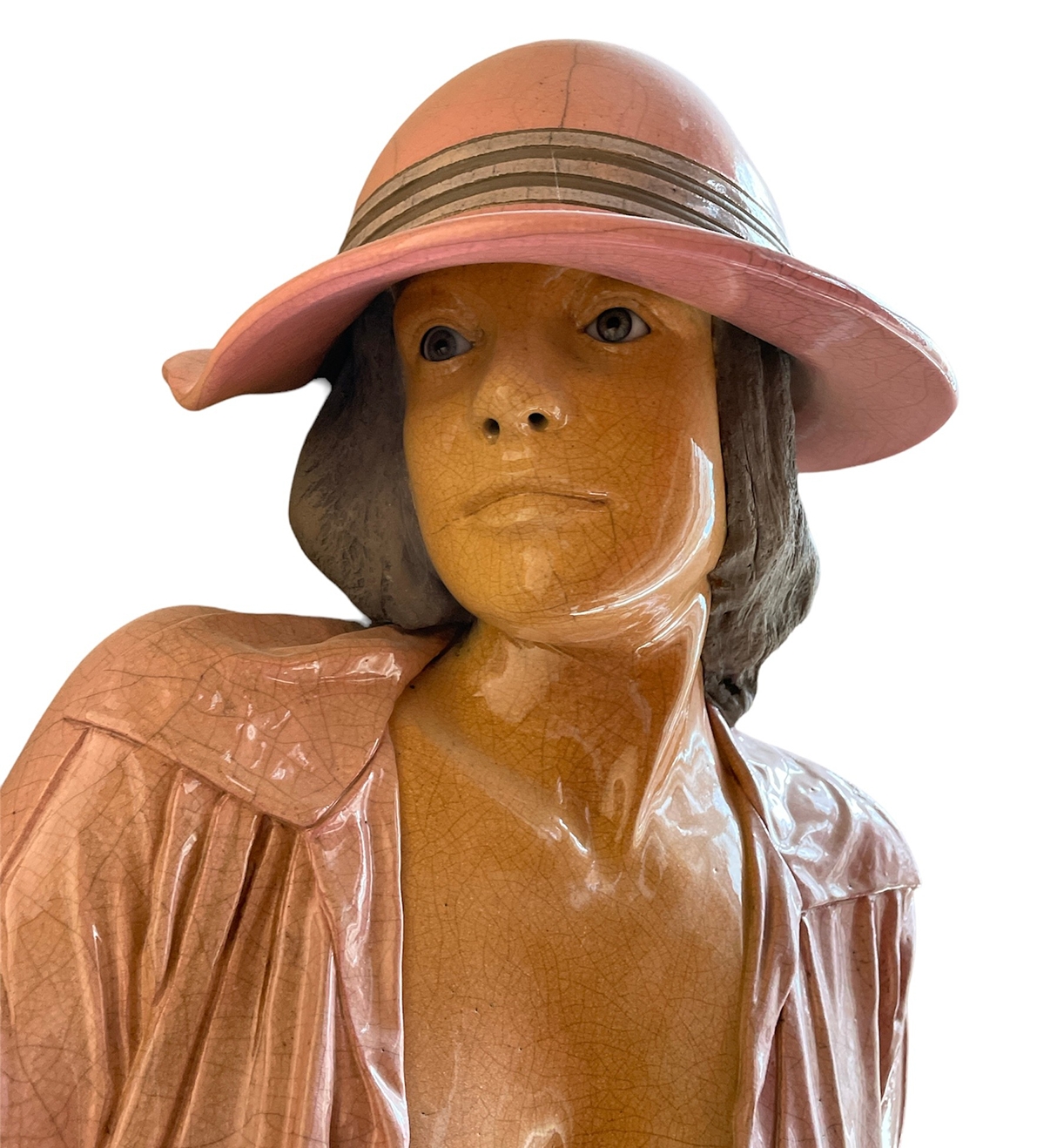 Marc Sijan | MARC SIJAN Woman in Hat Wall Sculpture | MutualArt