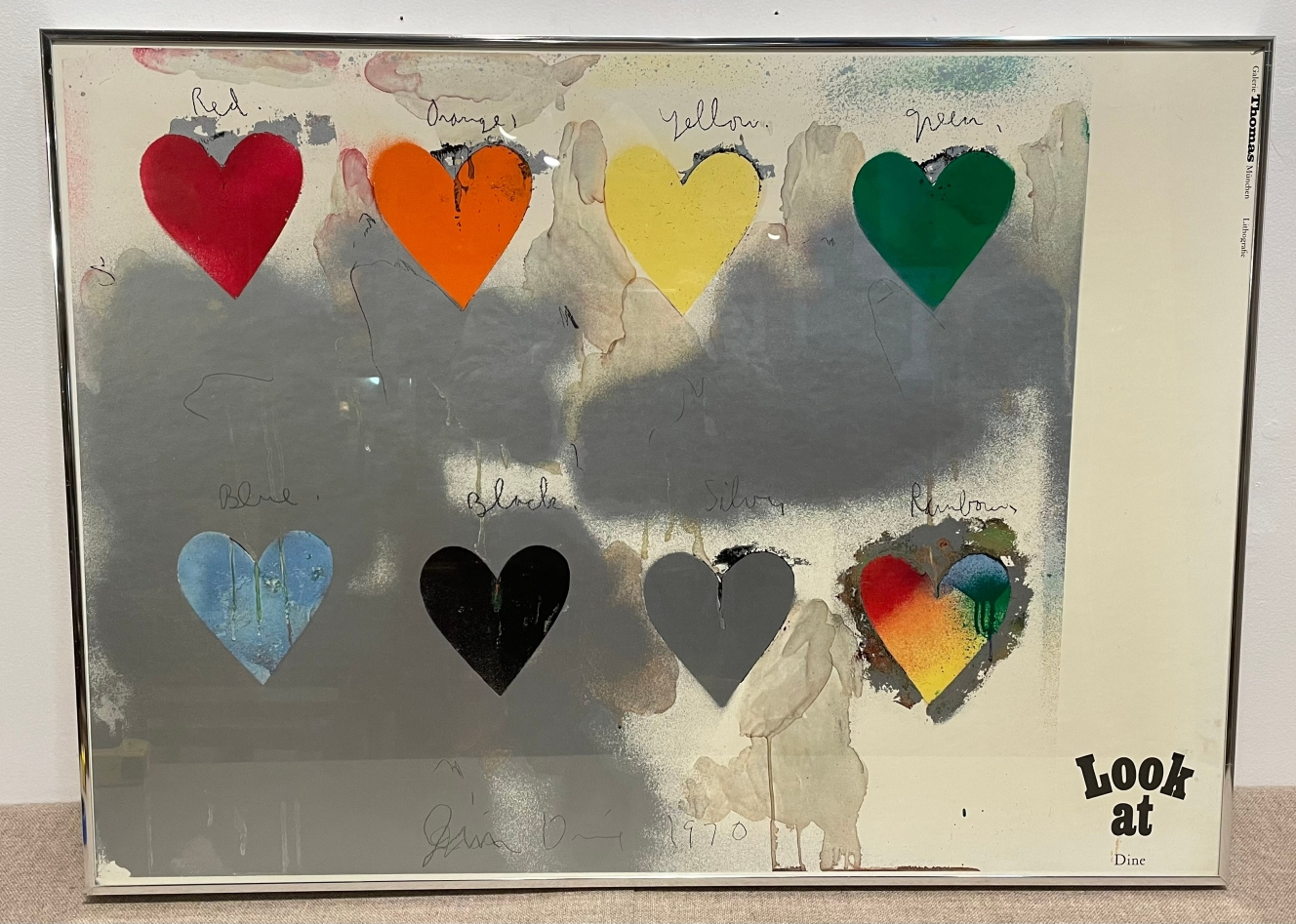 Jim Dine | JIM DINE Gallery Poster | MutualArt