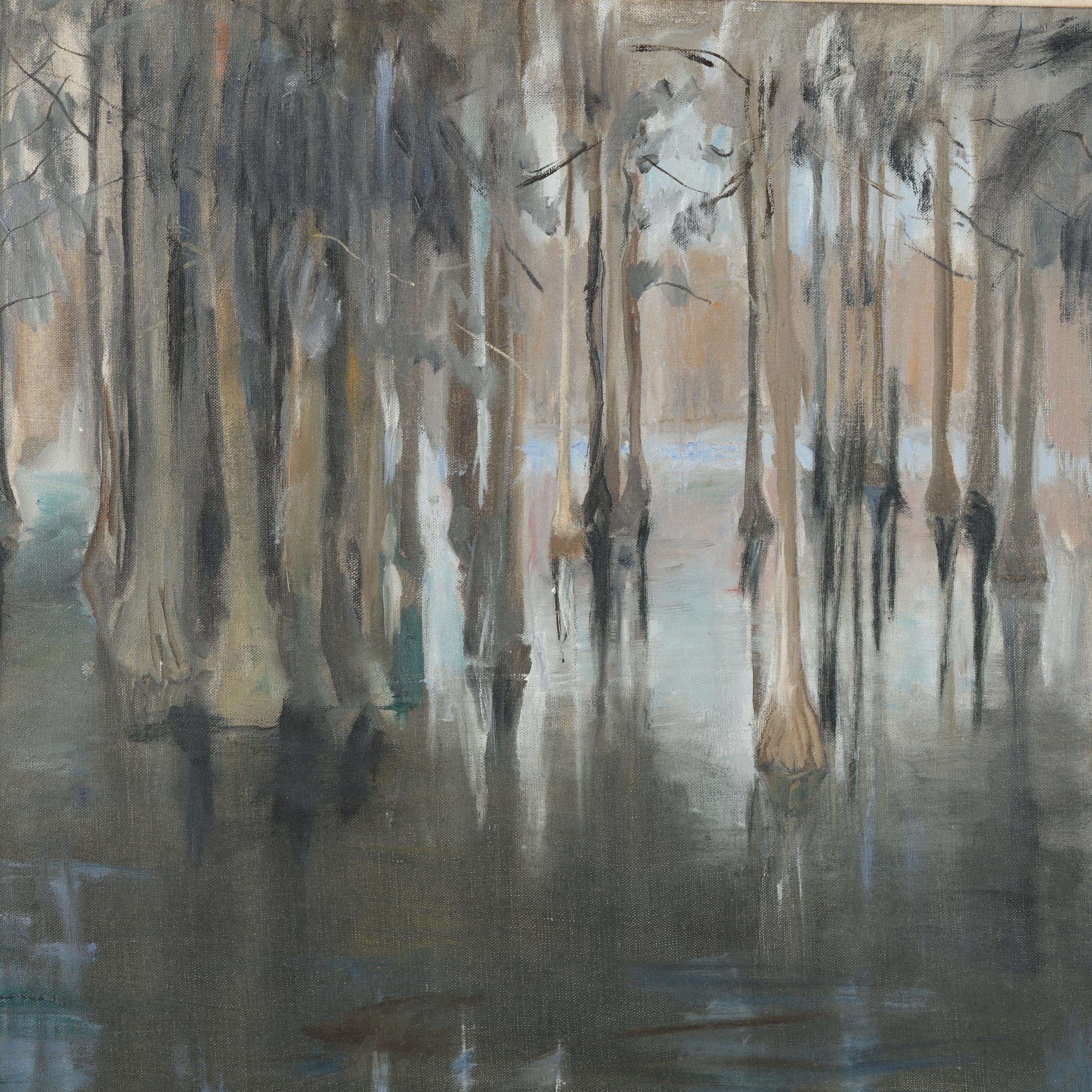 Francis Speight | Cypress Trees in Swamp (Circa 1970) | MutualArt