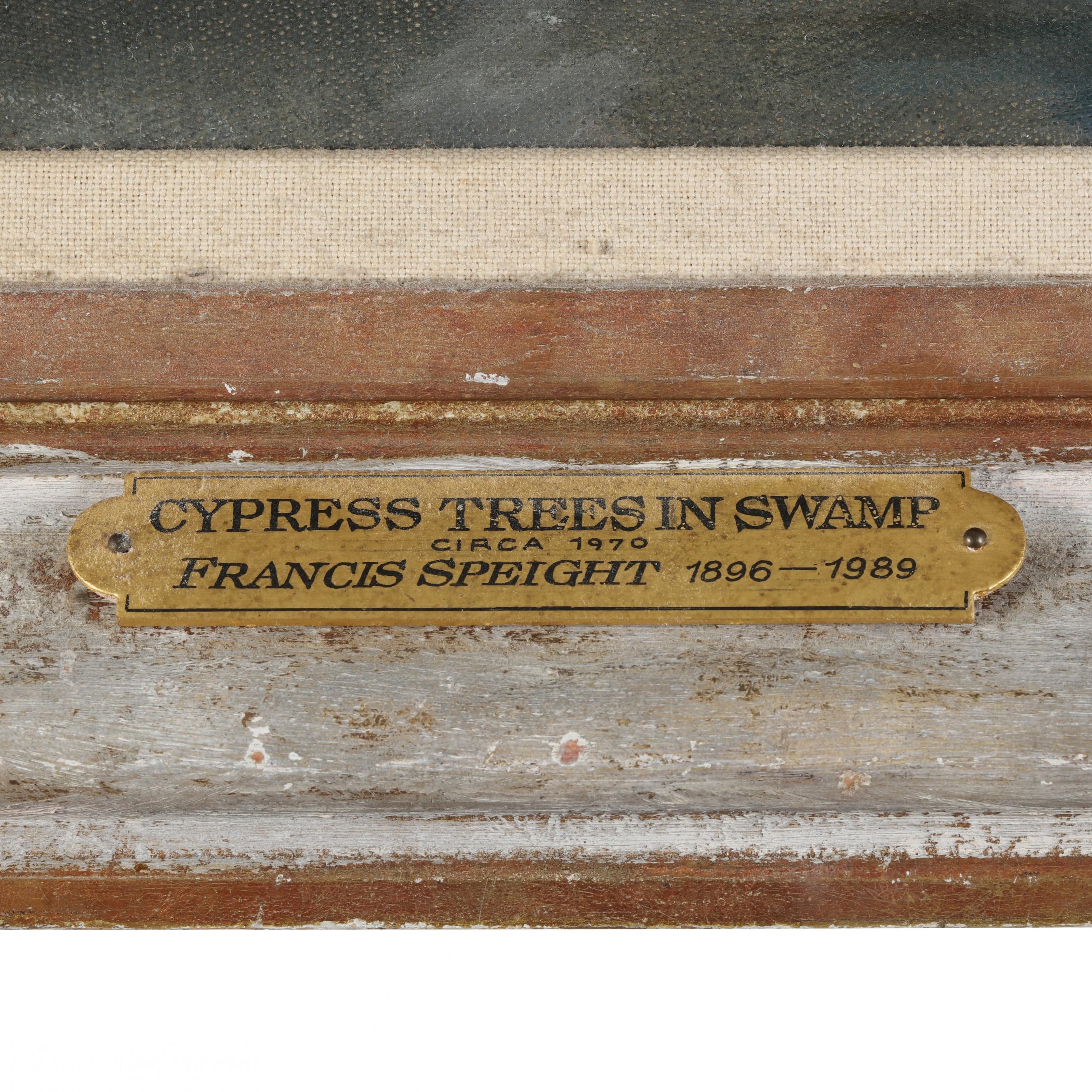 Francis Speight | Cypress Trees in Swamp (Circa 1970) | MutualArt