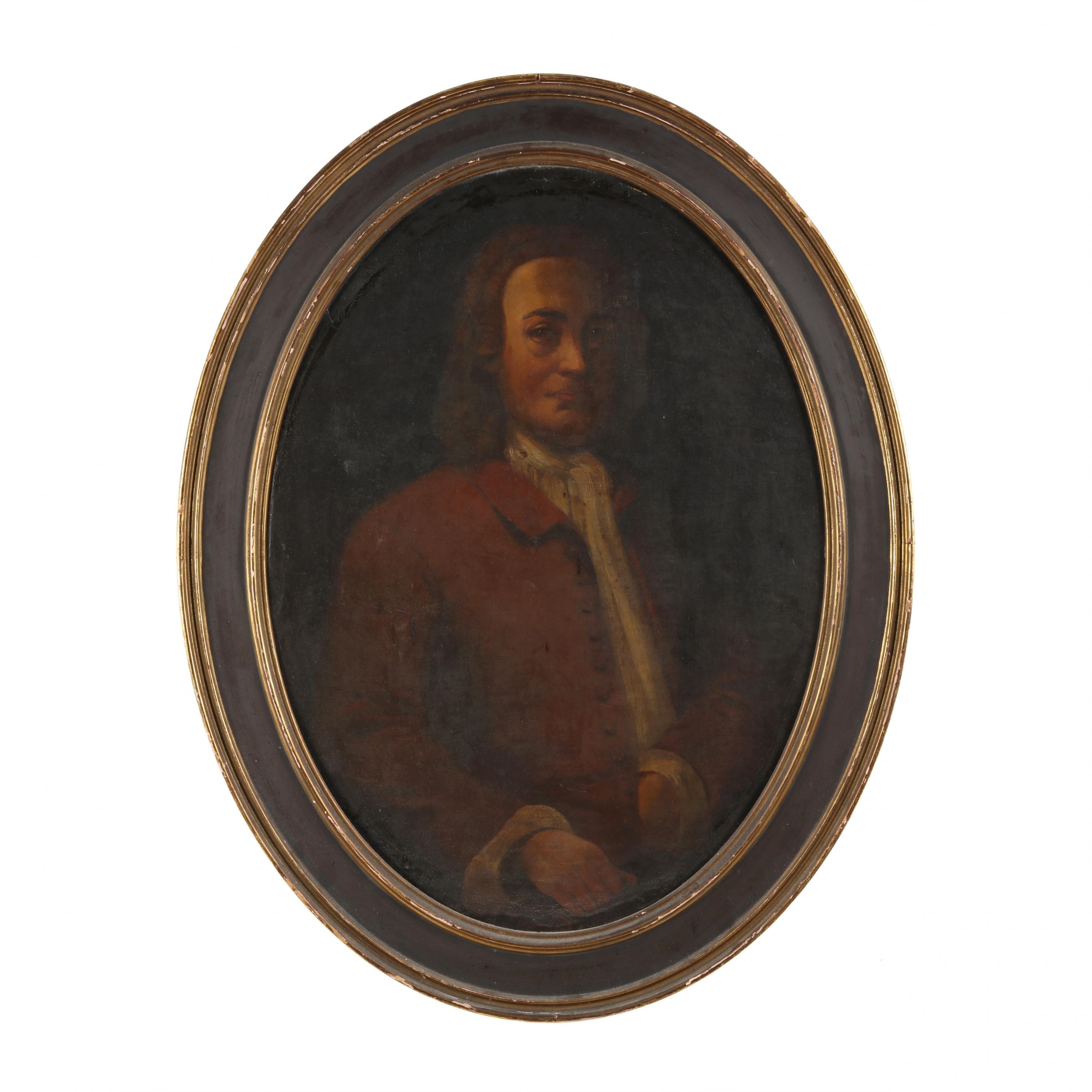 Joseph Jonathan Blackburn | Portrait of Peter Burr (Circa 1754) | MutualArt