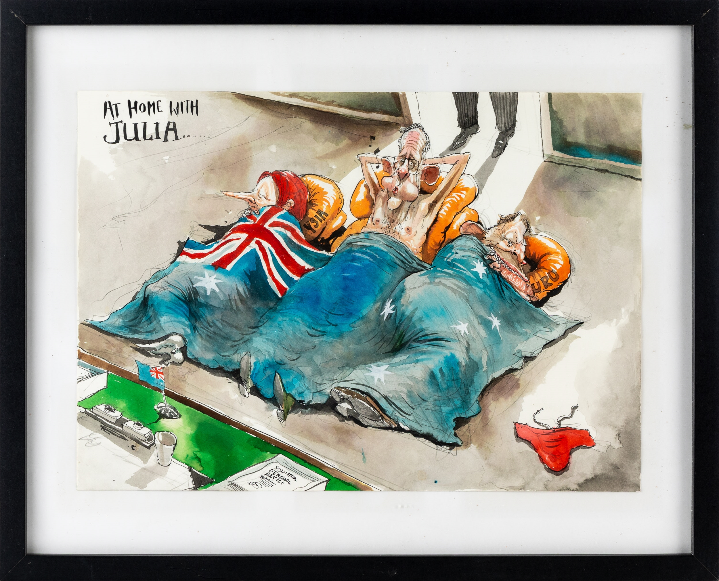David Rowe | ‘At Home with Julia' (Circa 2015) | MutualArt