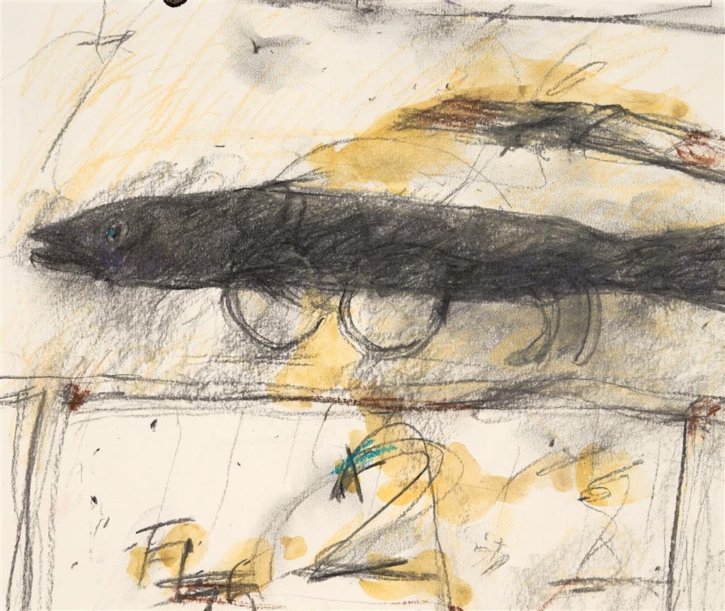 John Olsen | Five Drawings and Sketches and Artist Diary | MutualArt