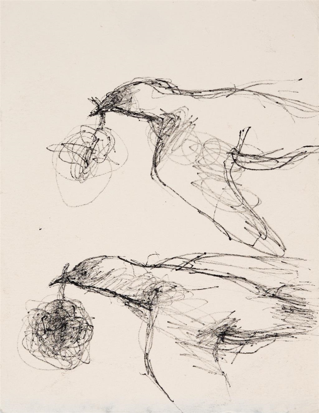 John Olsen | Five Drawings and Sketches and Artist Diary | MutualArt