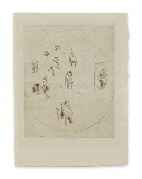 Marc Chagall | les âmes mortes de Gogol | MutualArt