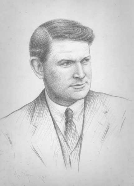 Darius Joseph Macegan | Portrait of Michael Collins | MutualArt