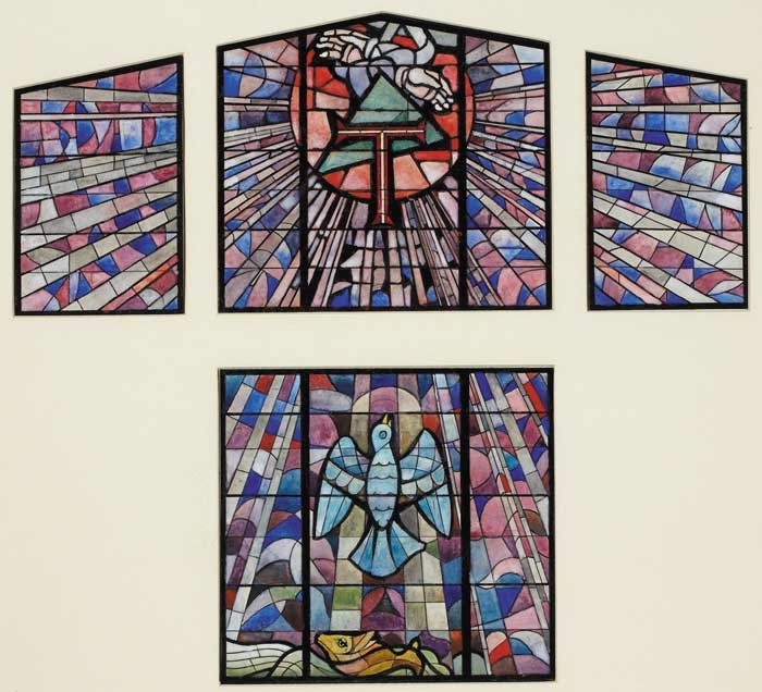 Chris Campbell | DESIGN FOR STAINED GLASS WINDOWS AT NEW CHURCH OF ST ...