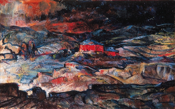 Mary Swanzy | THE RED HOUSE | MutualArt