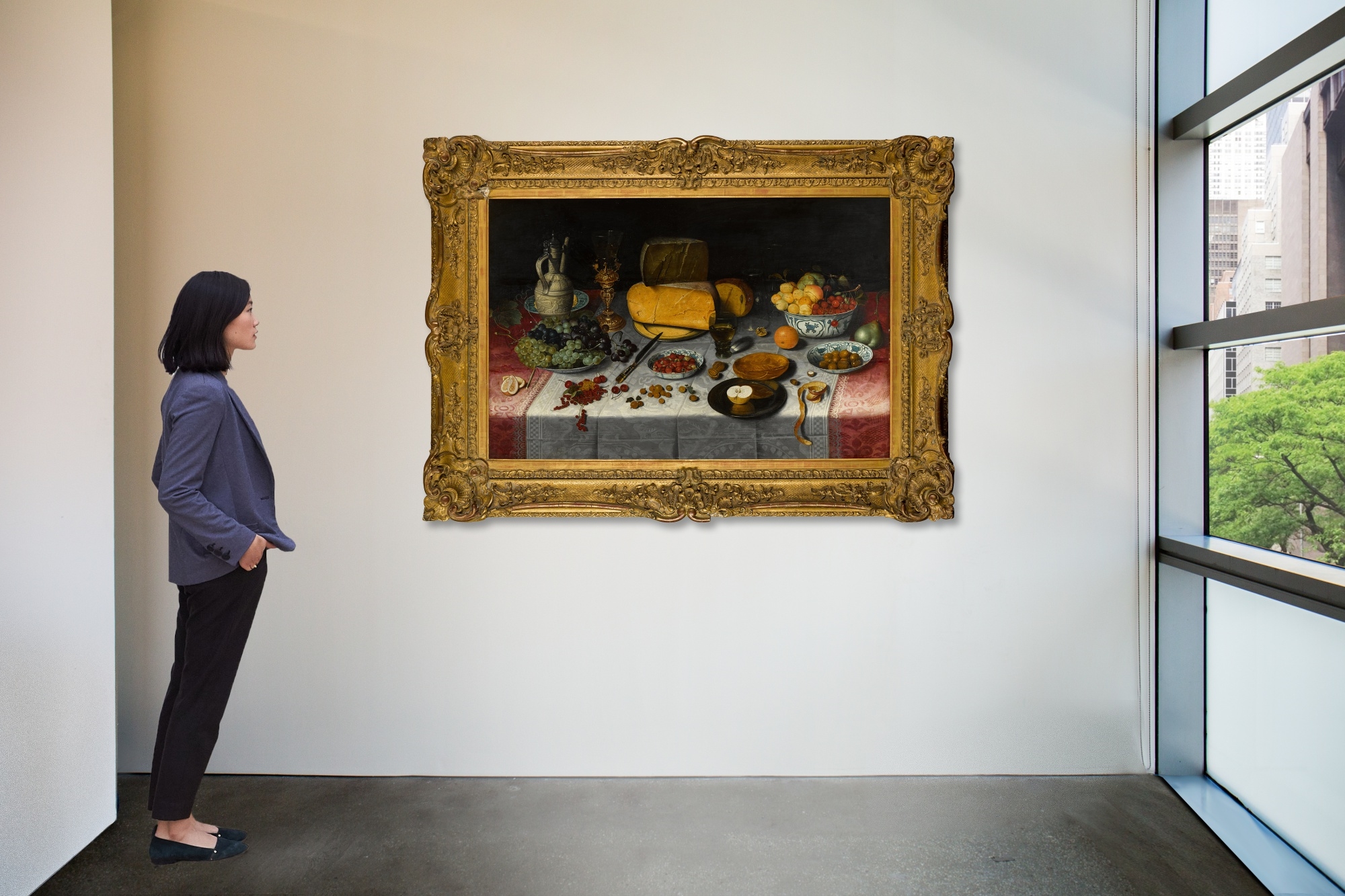 Floris Claesz van Dijck | A uitgestald or ‘display piece’ still life of ...