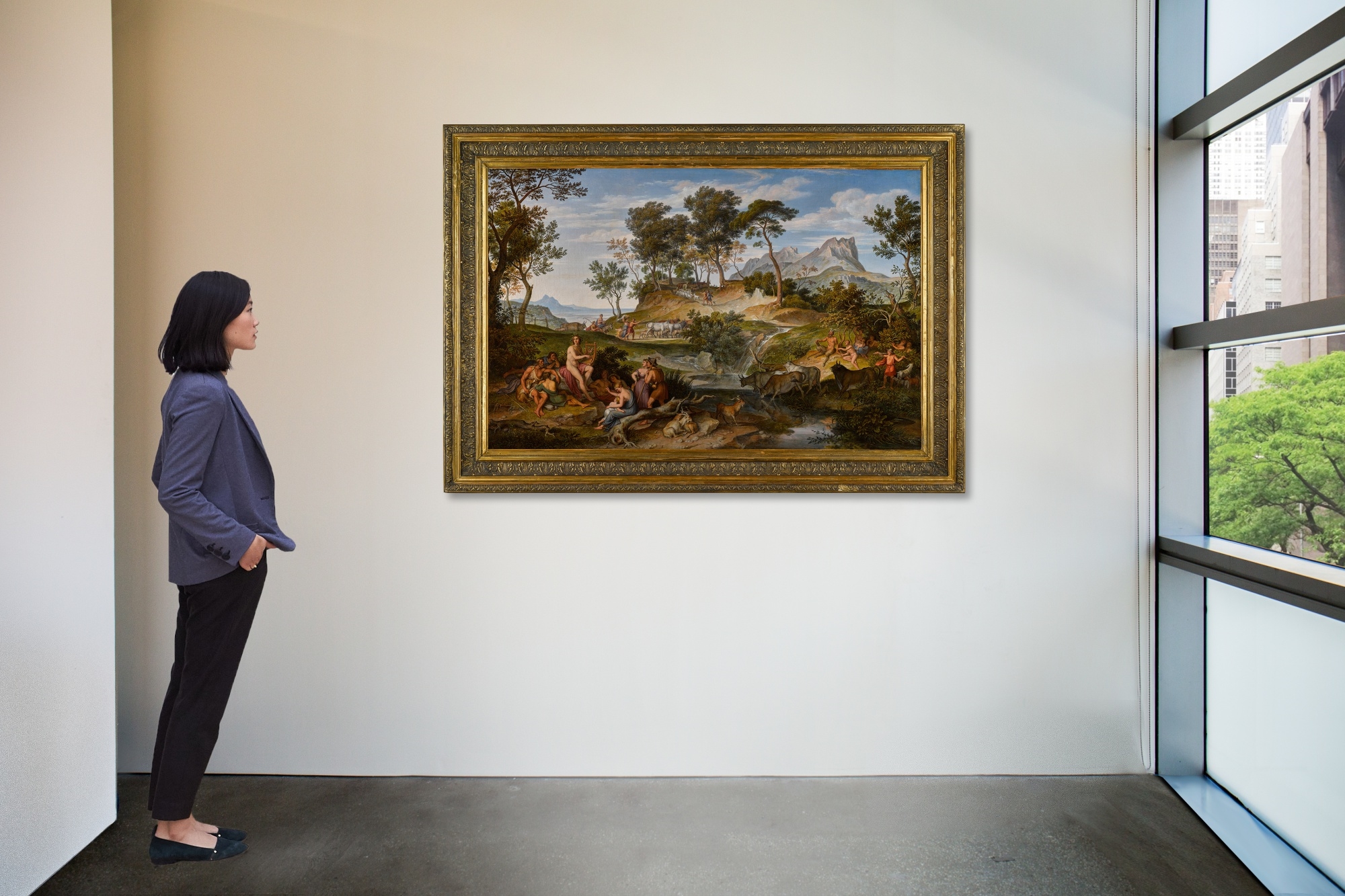 Joseph Anton Koch | Landscape with Apollo among the shepherds | MutualArt