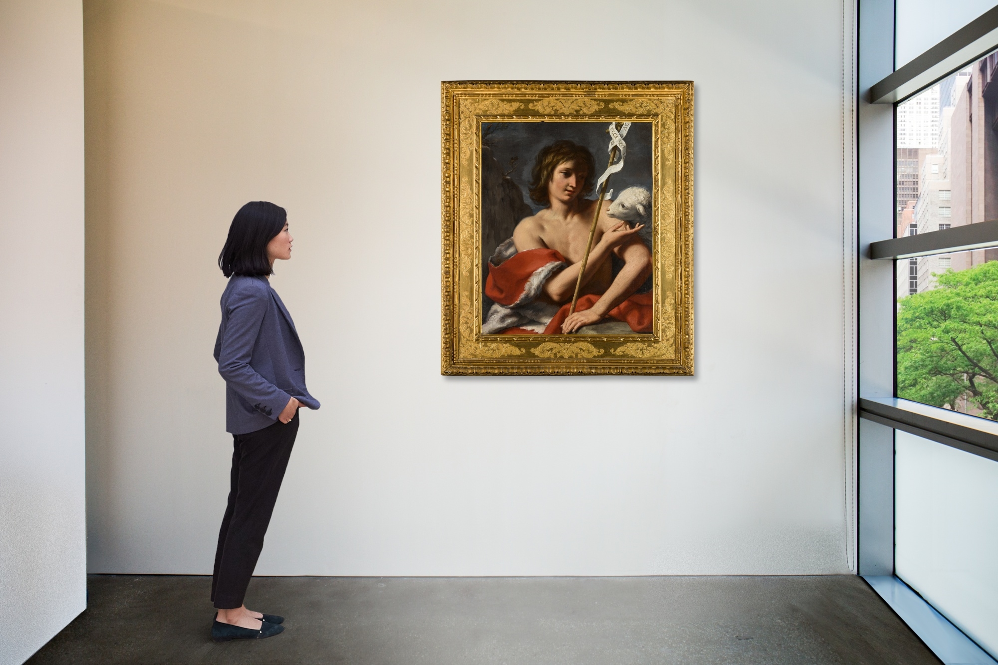 Elisabetta Sirani | Saint John the Baptist (1663) | MutualArt