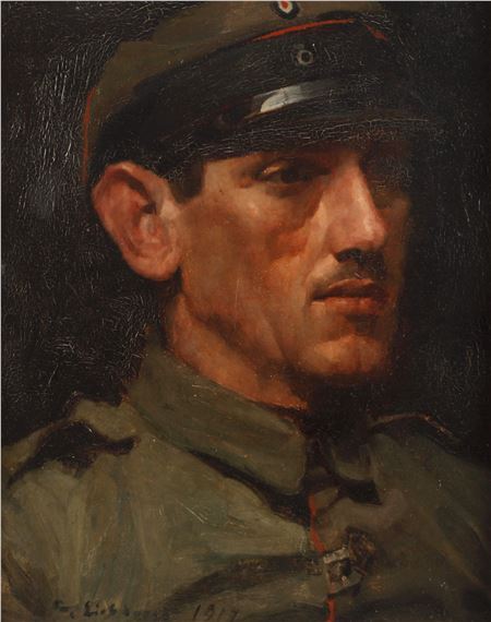 Franz Eichhorst | Soldatenportrait (1917) | MutualArt