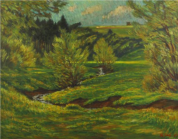 Fredo Bley | Im Wudelgrund (1955) | MutualArt