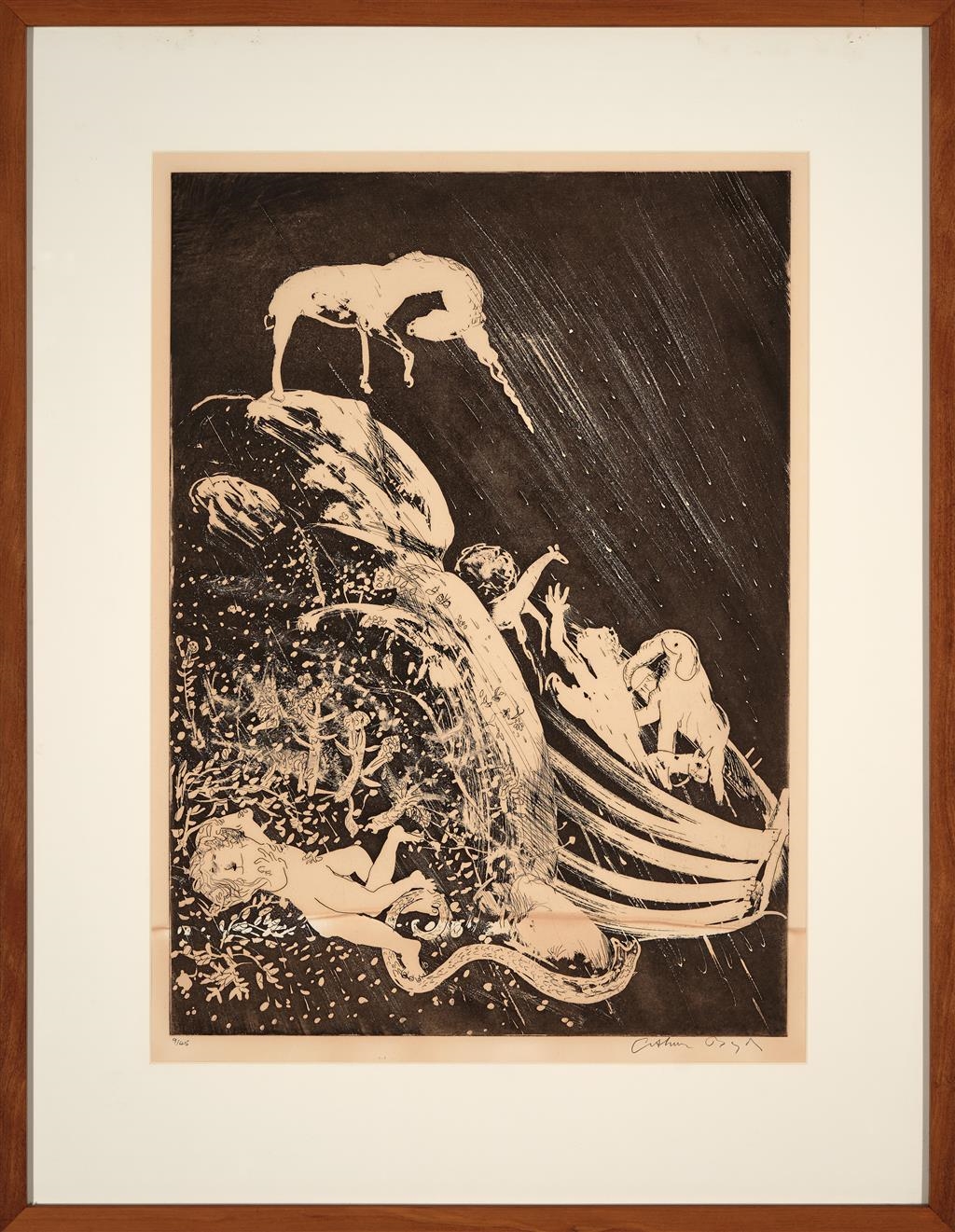 Arthur Boyd | Lady and the Unicorn Series (1973 - 1975) | MutualArt