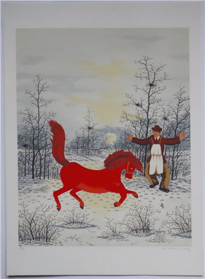 Ivan Lacković Croata | Cavallino (1976) | MutualArt