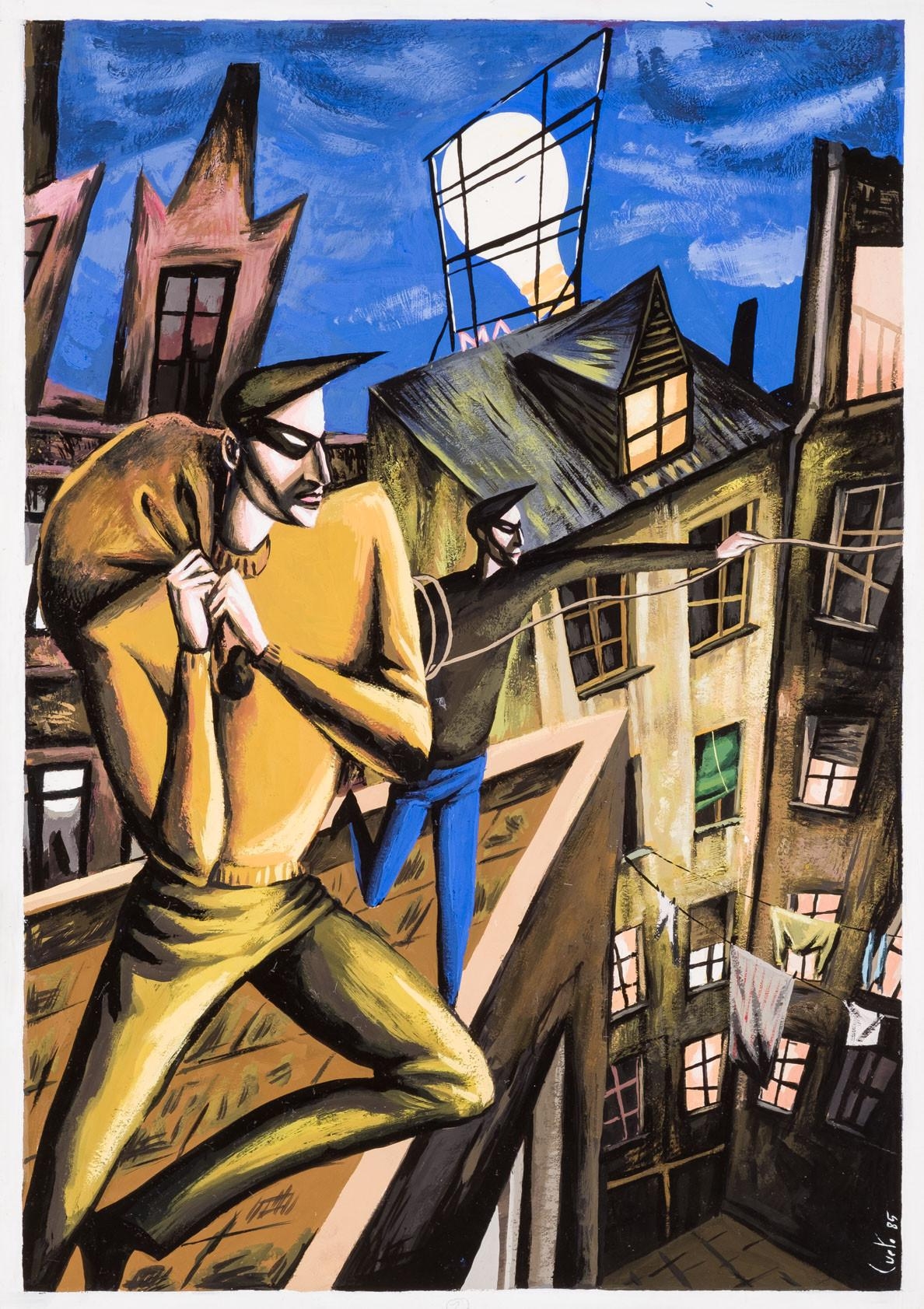 Santiago Cueto | Original para la revista Madriz (85) | MutualArt