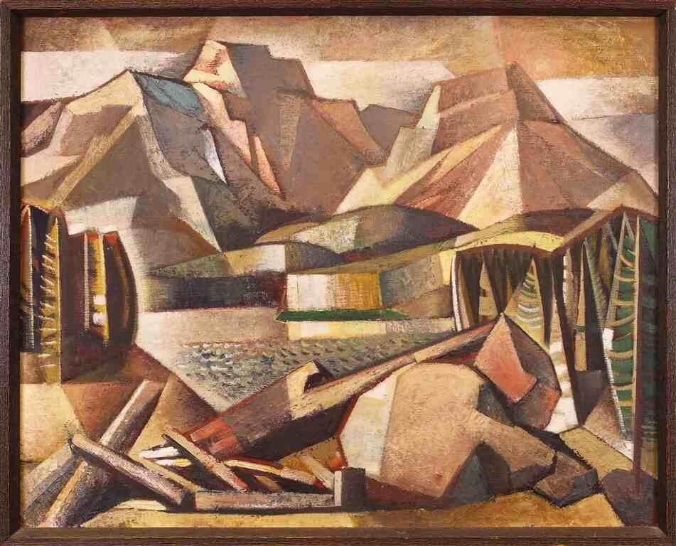 Henry George Glyde | MOUNTAIN FORMS; 1959 (1959) | MutualArt
