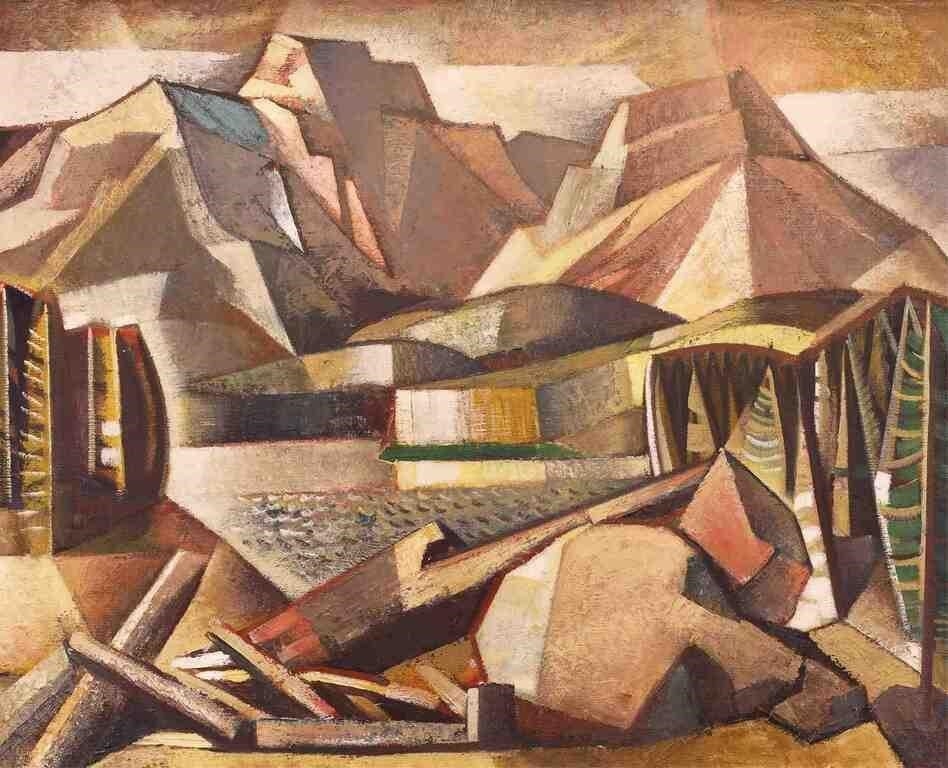 Henry George Glyde | MOUNTAIN FORMS; 1959 (1959) | MutualArt