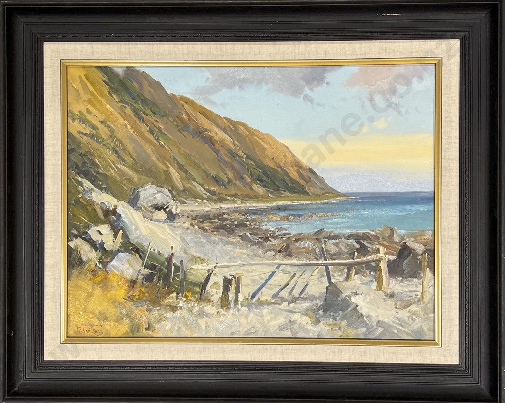 Don Neilson | Don Neilson - Pukerua Bay - Oil on Board | MutualArt