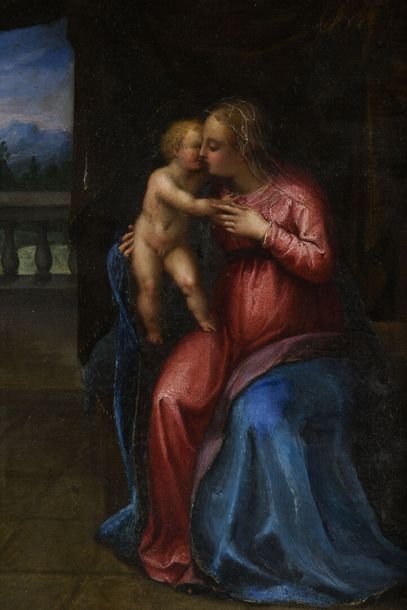 Flemish School, 16th Century | Virgin and Child | MutualArt