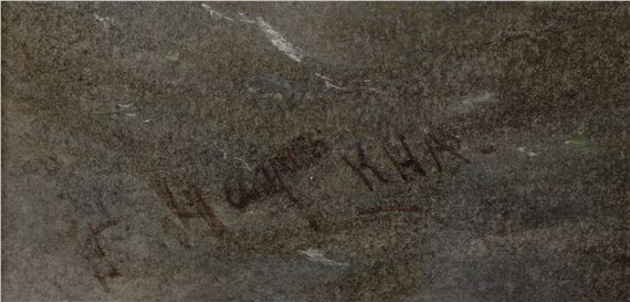 Edwin Hayes | Hulks off English Coast | MutualArt